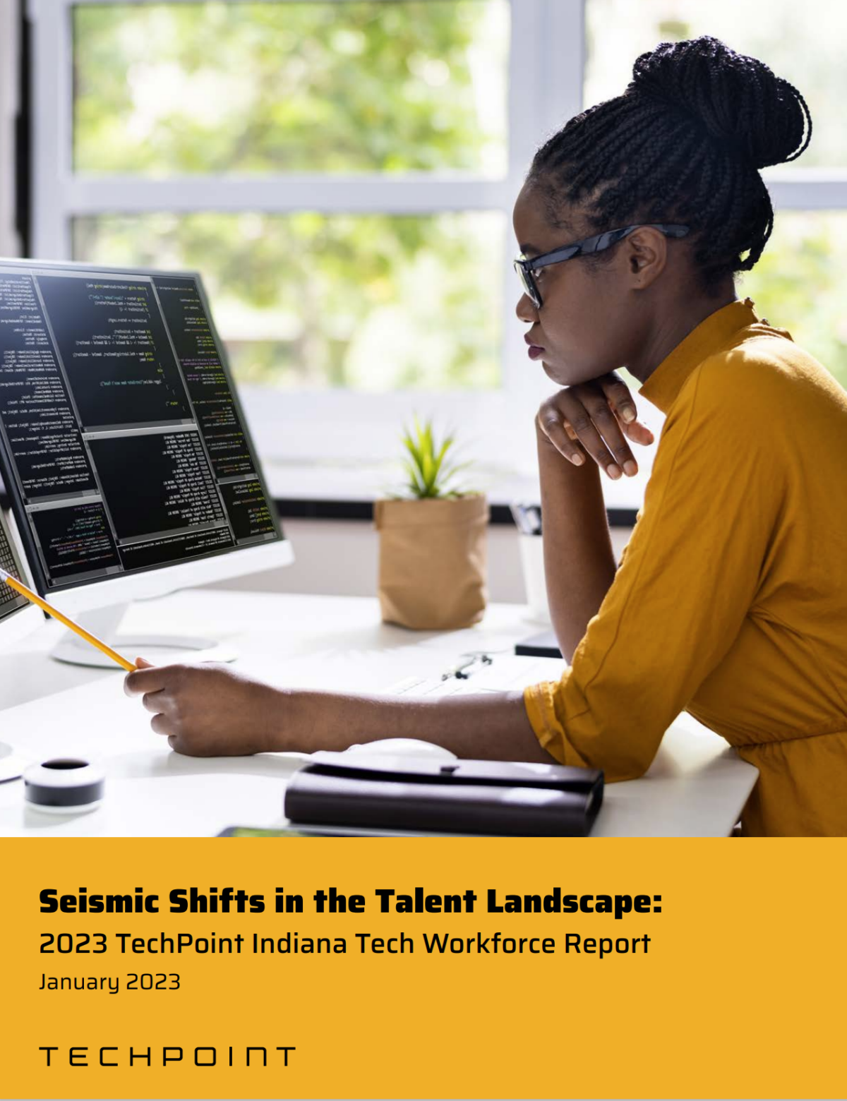 TechPoint releases 2023 Indiana Tech Workforce Report - The Central ...